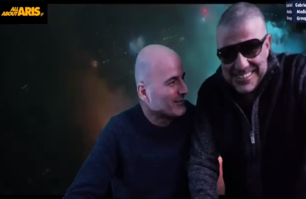 Μπούκαρε στο στούντιο την ώρα του live του ALLABOUTARIS TV ο Νίκος ...
