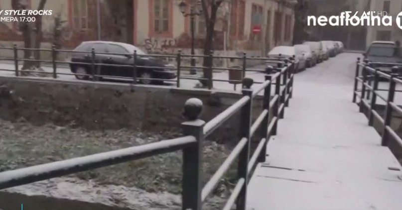 «Στα λευκά» η πόλη της Φλώρινας (vid) - AllAboutARIS.gr