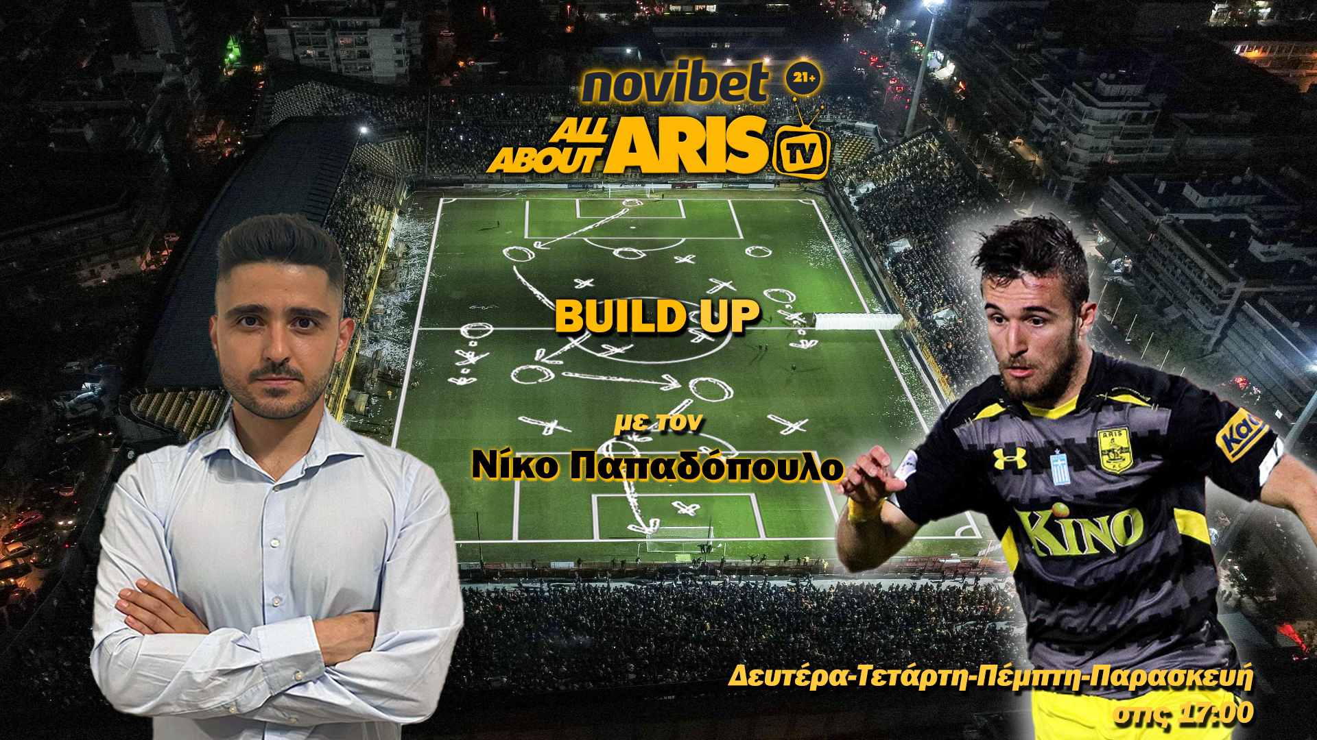 Novibet AllAboutARIS TV – Build Up με καλεσμένο έκπληξη τον Γιάννη ...