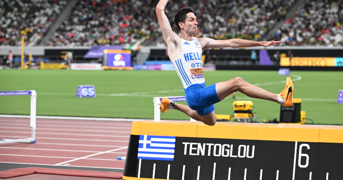 Τεντόγλου: Με το πρώτο άλμα στον τελικό του Παγκόσμιου Στίβου (vid ...