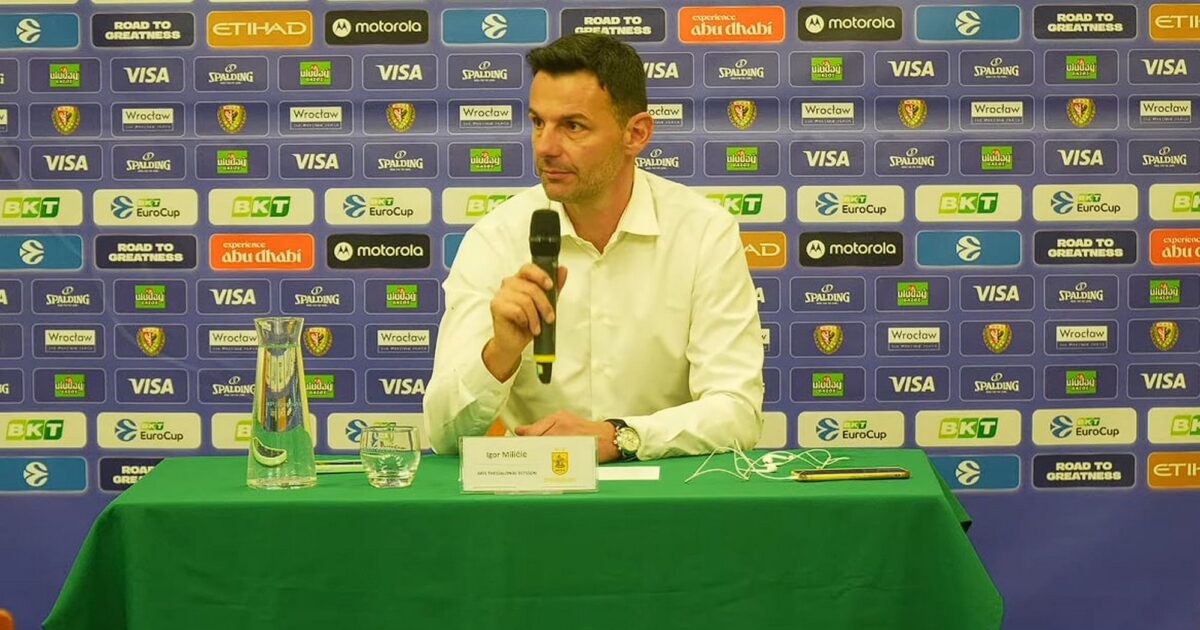 Μίλισιτς: "Κρατάμε τις ελπίδες μας ζωντανές" - AllAboutARIS.gr